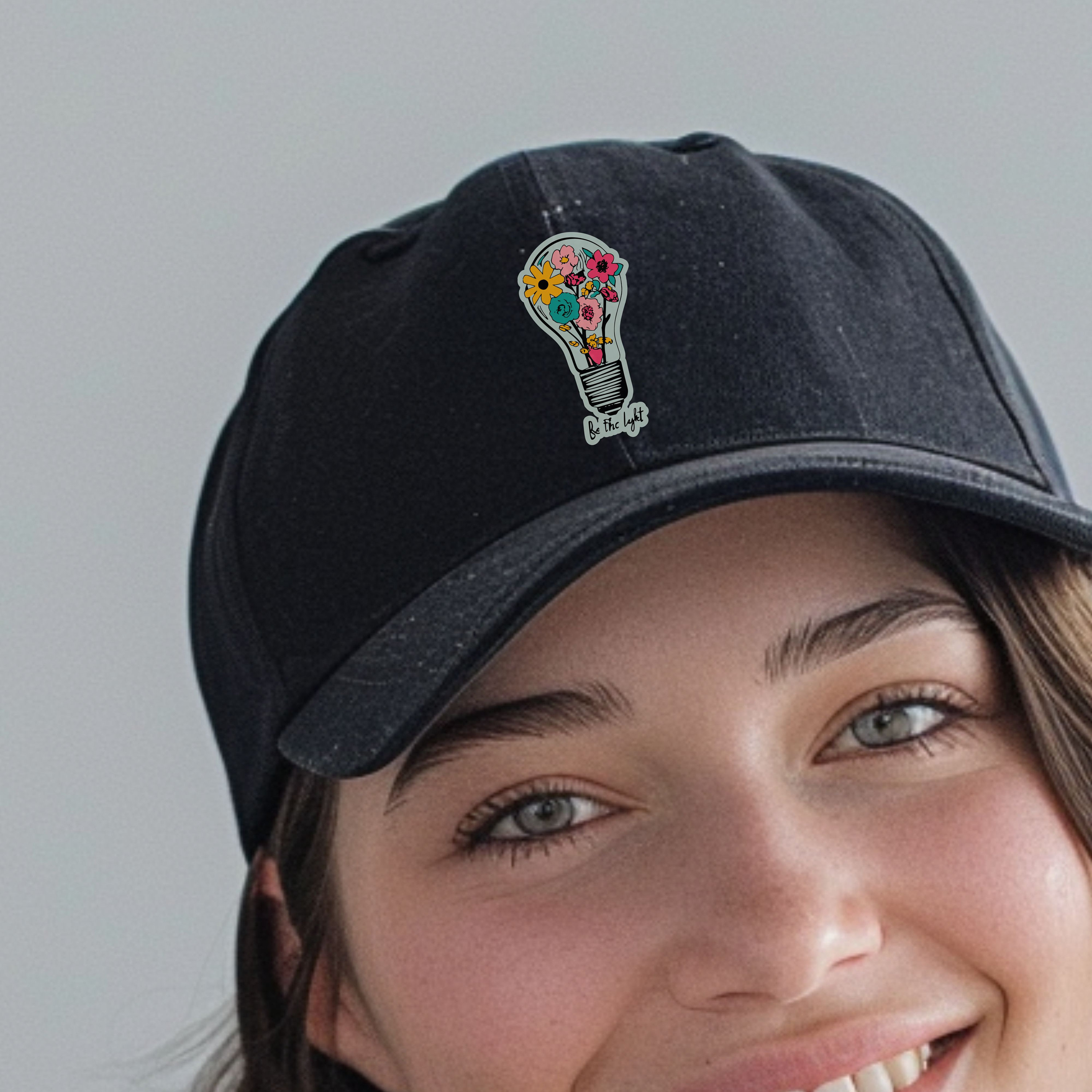 Be the Light Christian Baseball Cap, Light O F the World Bible Verse ...