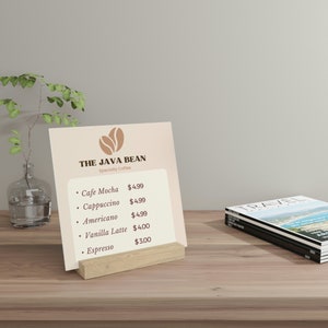 Price List for Business Printed Information Gallery Board With Stand ...