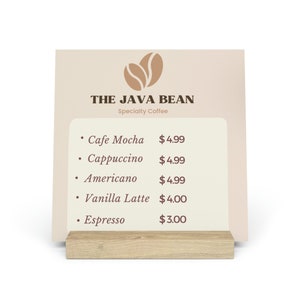 Price List for Business Printed Information Gallery Board With Stand ...