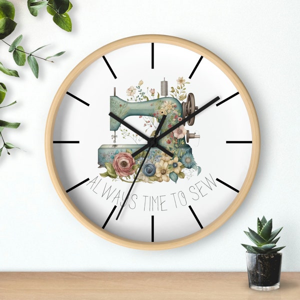 Sewing Room Clock - Etsy