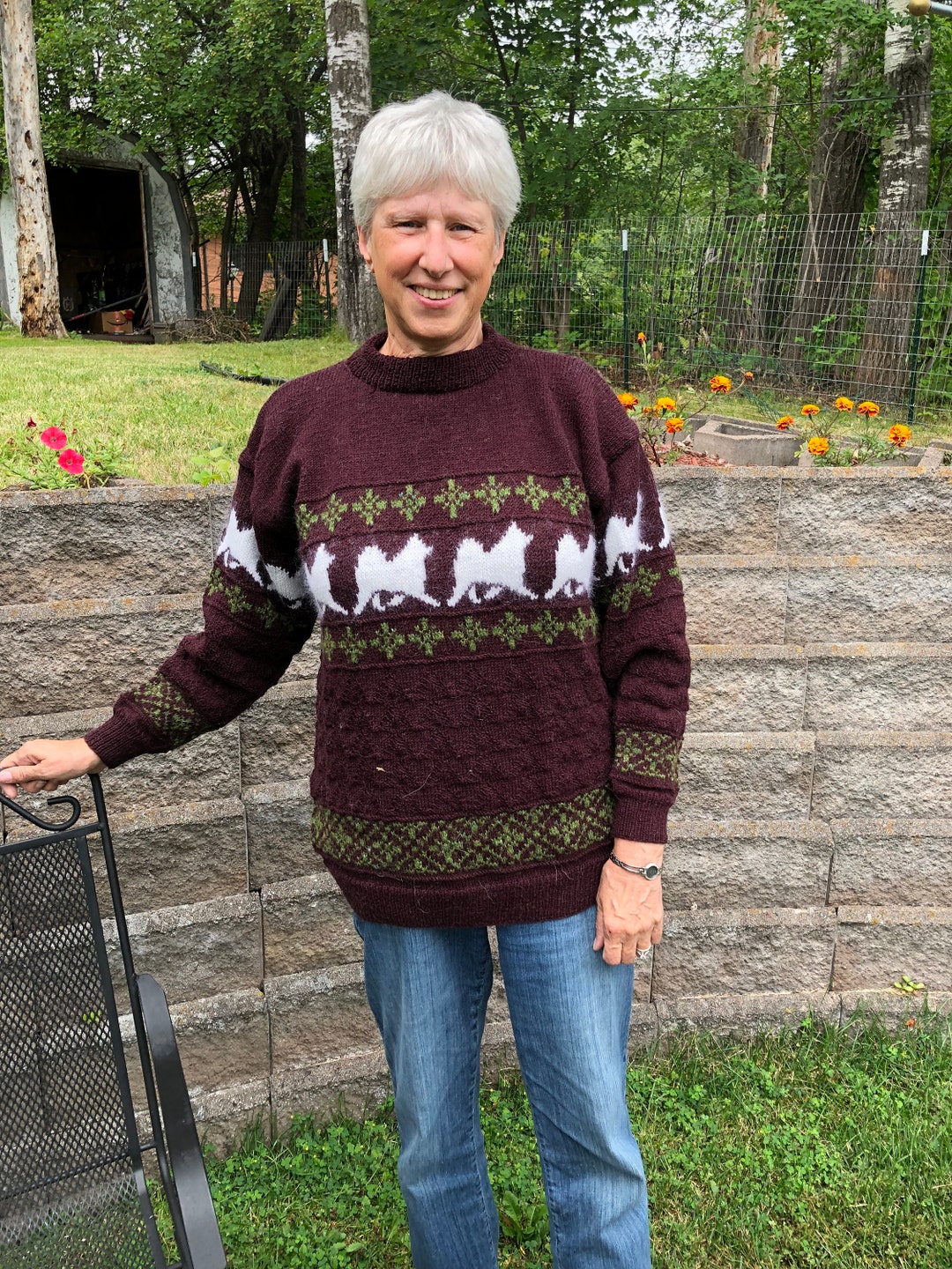 Samoyed Sweater Patterns - Etsy