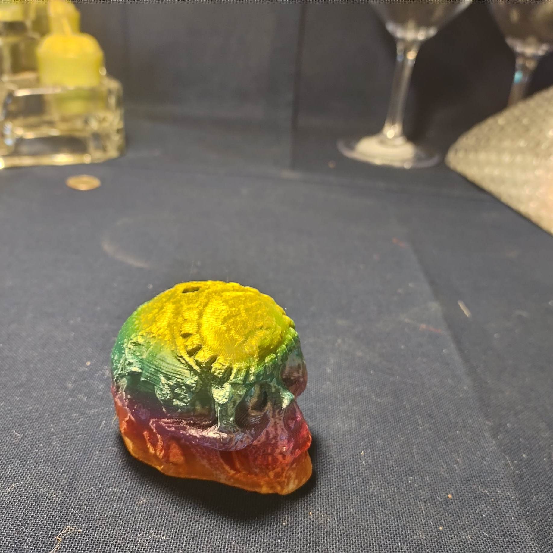 130 - 3D Printed Mayan Skull Death Whistle - Etsy