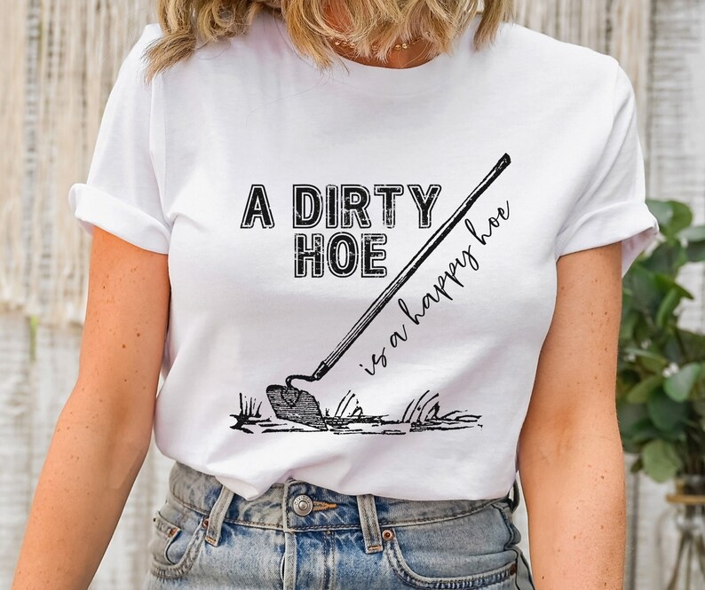Happy Hoe Shirt Funny Gardening Shirt Garden Lover Gift Plant Lover ...