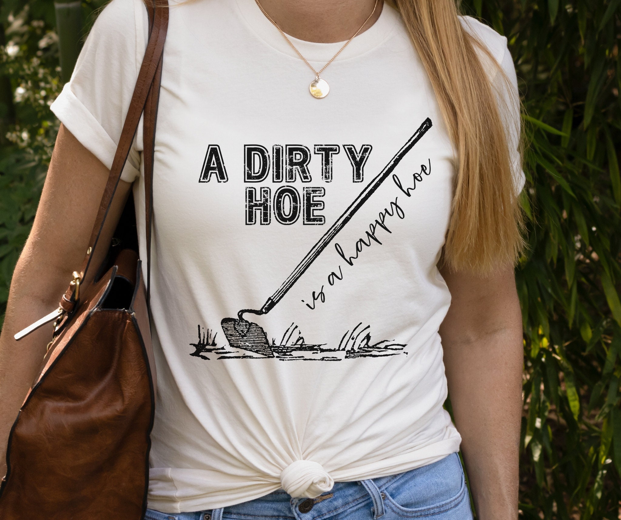 Happy Hoe Shirt Funny Gardening Shirt Garden Lover Gift Plant Lover ...