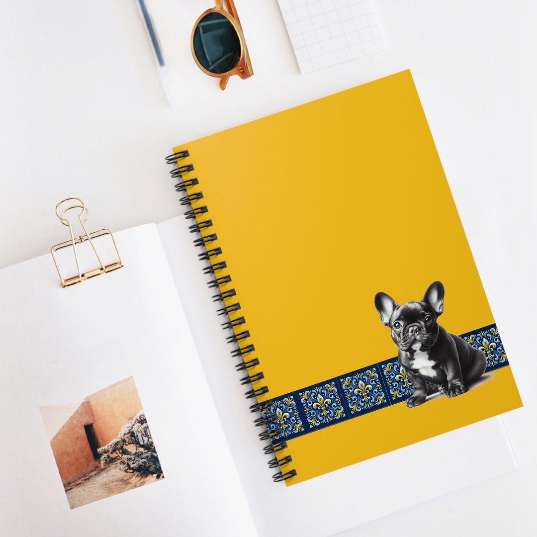 French Bulldog Notebook | Frenchie Notebook | French Bulldog Ruled Line ...
