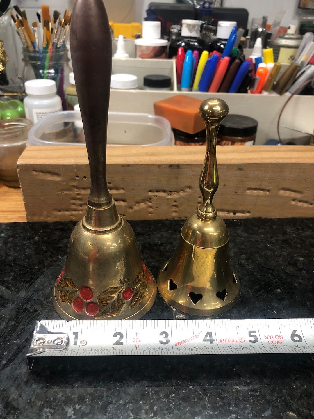Brass Bells Solid Brass Made in India - Etsy