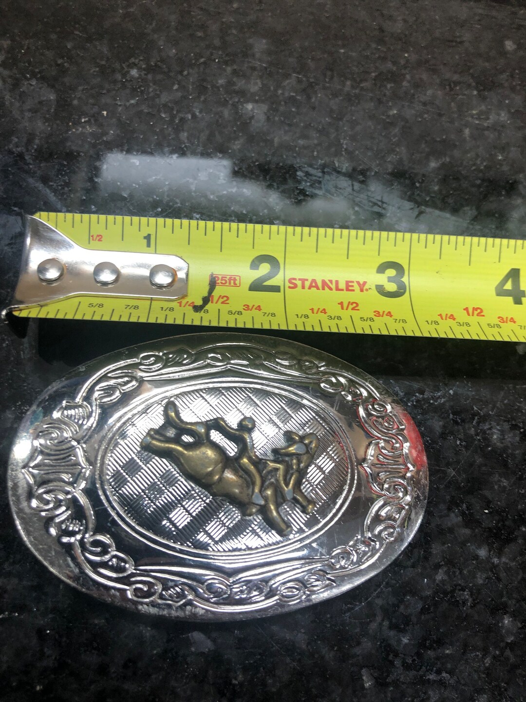 Bull Rider Belt Buckle - Etsy