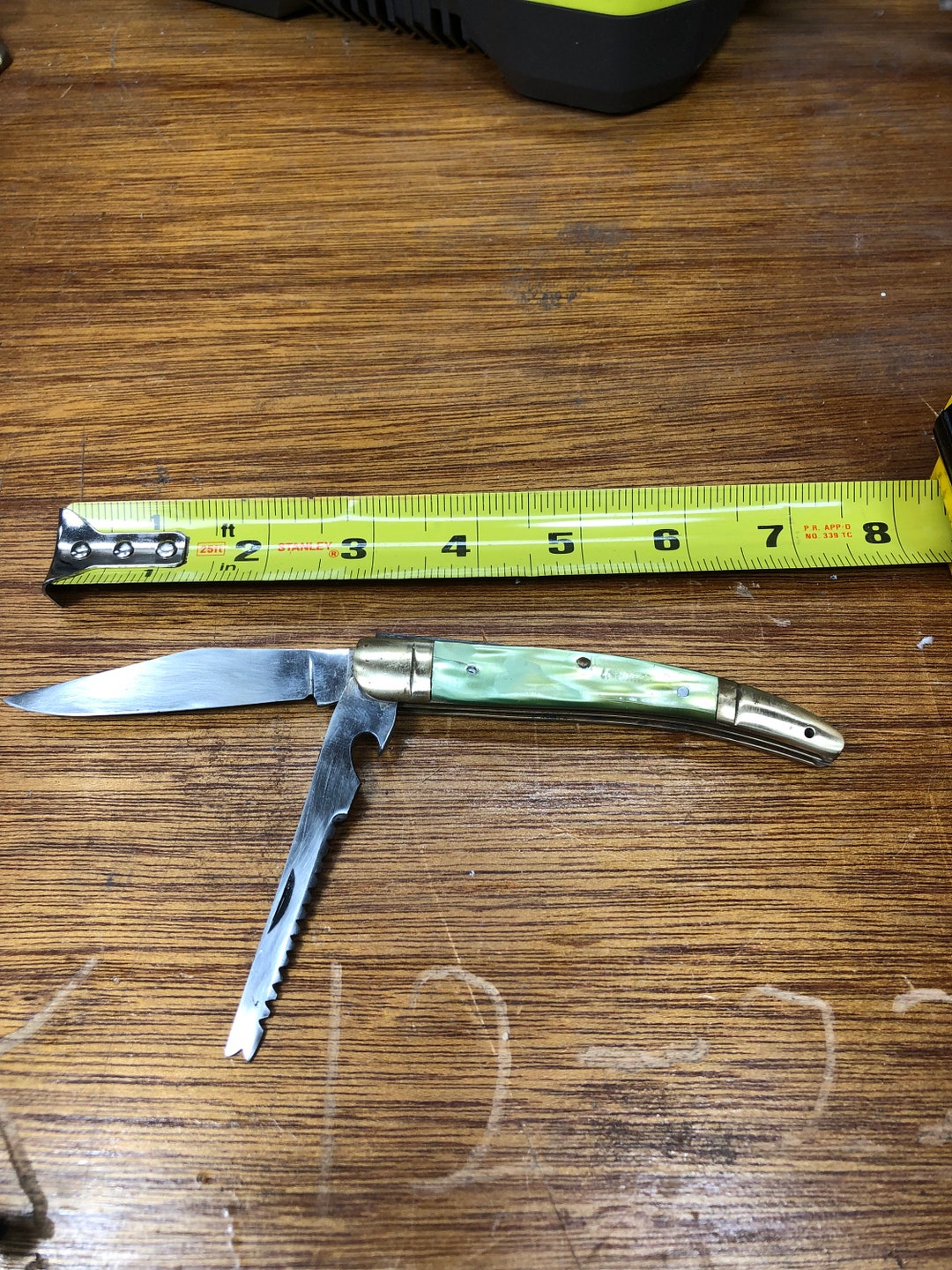 Pocket Knife Brass End’s Vintage and in Great Condition - Etsy