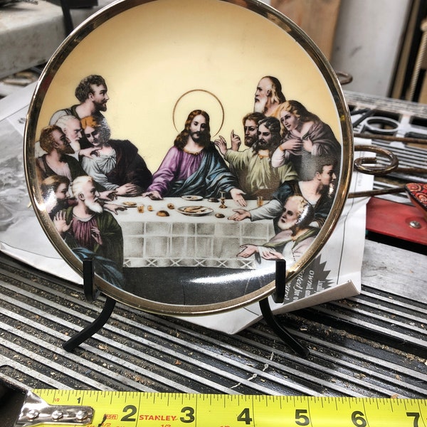 Last Supper Plate - Etsy