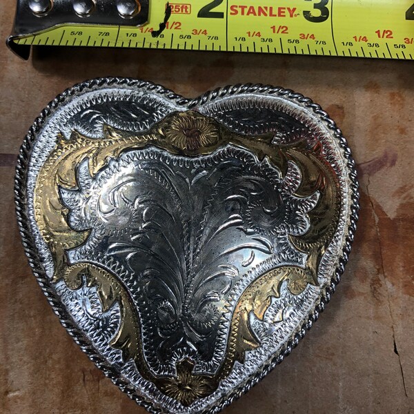 Heart Belt Buckle - Etsy