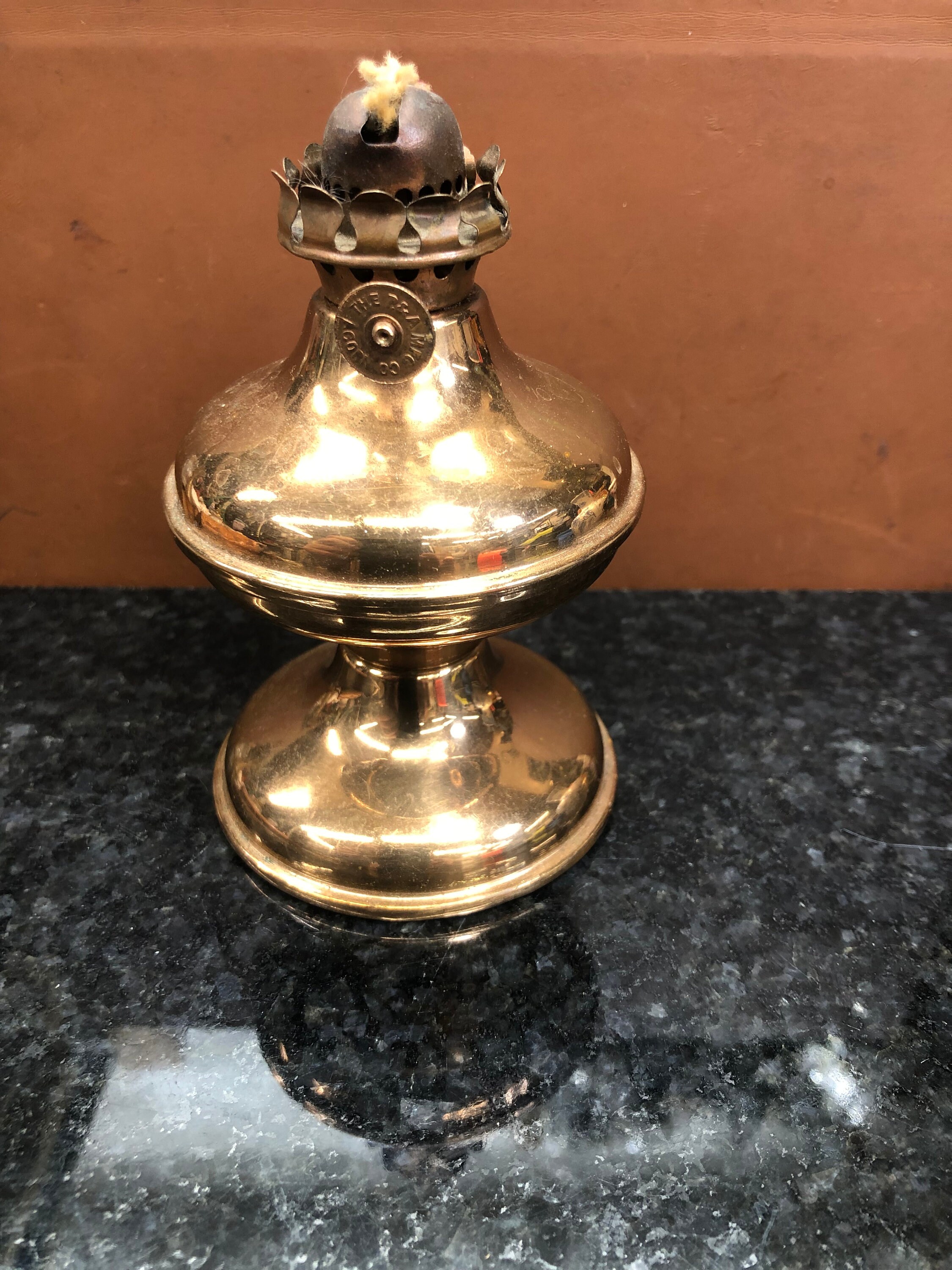 Antique Miniature Oil Lamp Copper by P and A Mfg. Acorn OH. - Etsy