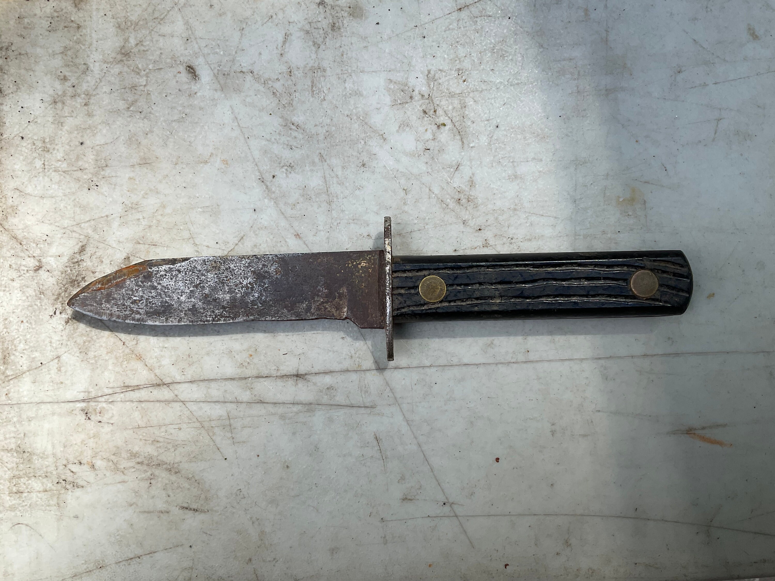 Antique Hunting Knife Rustic - Etsy