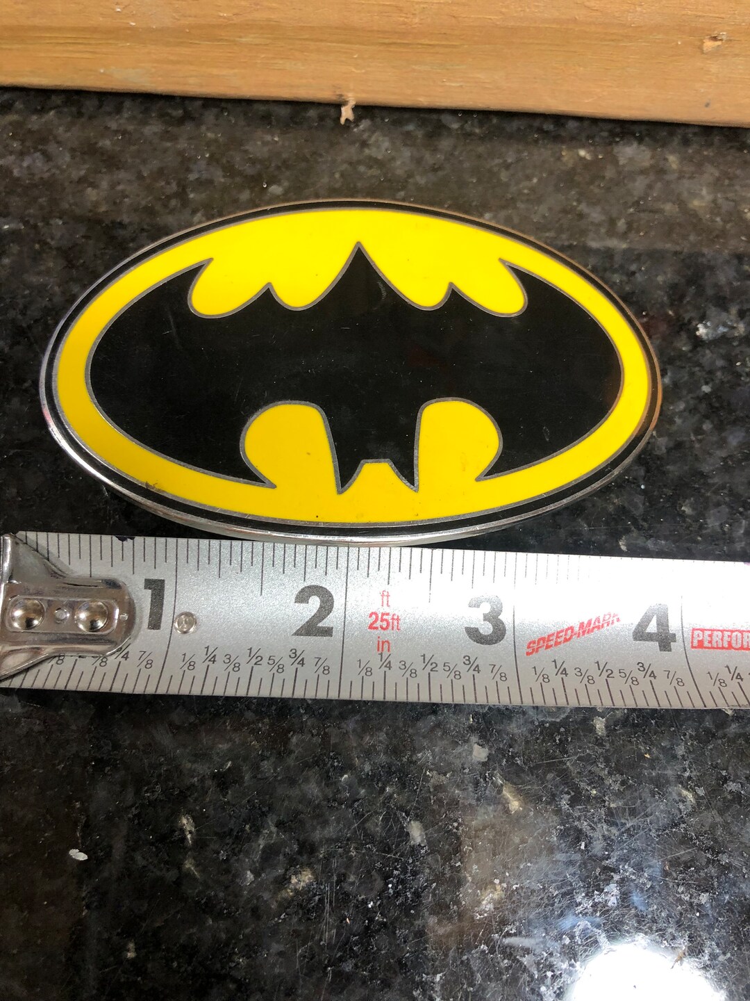 Batman Belt Batman Symbol Metal Enamel Belt Buckle - Superhero Bat ...