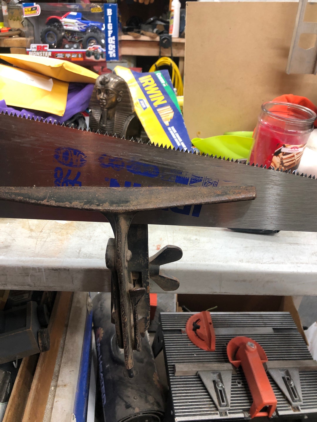 Antique Vice to Sharpen Hand Saw for Woodworking - Etsy