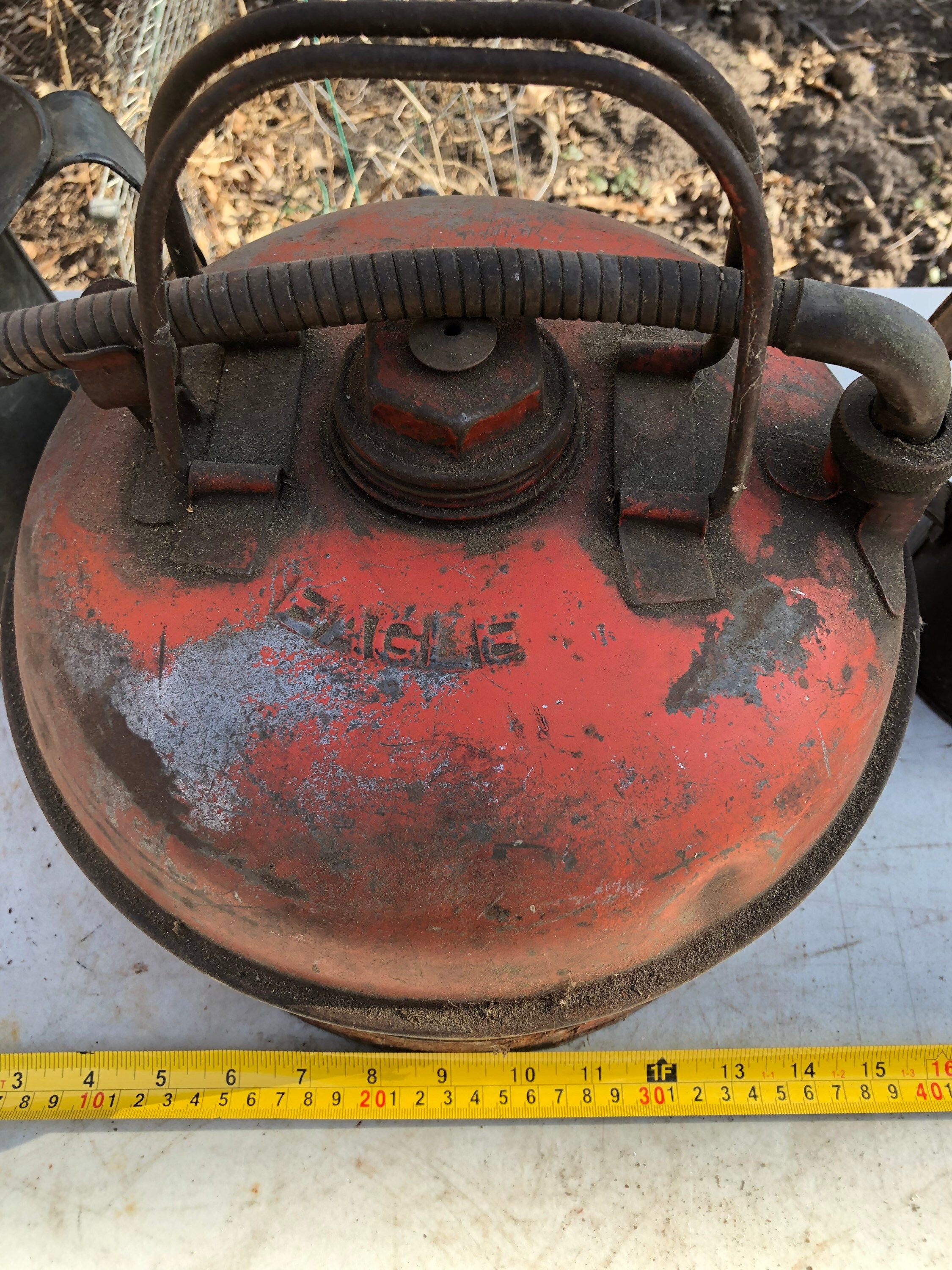 Antique Eagle Brand 2 Gallon Gas Can and Two Oil Fill Cans - Etsy