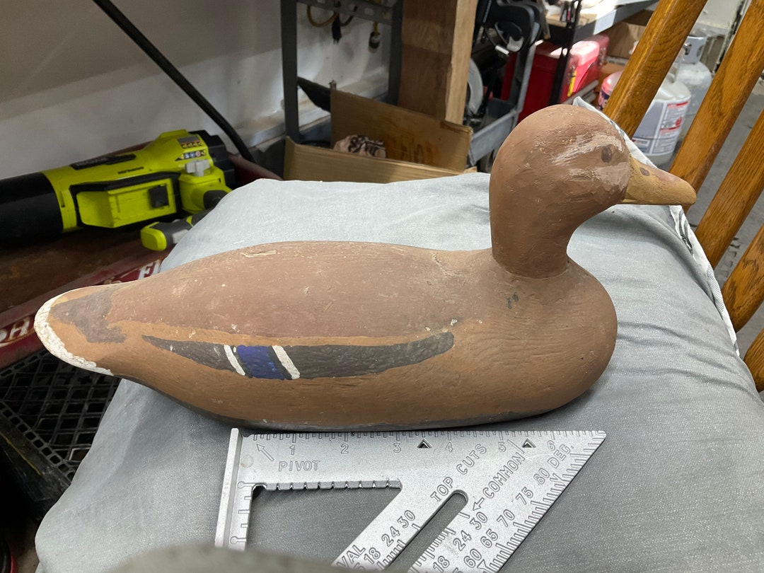 Decoy Hand Made Duck Wooden Very Collectible and Vintage - Etsy