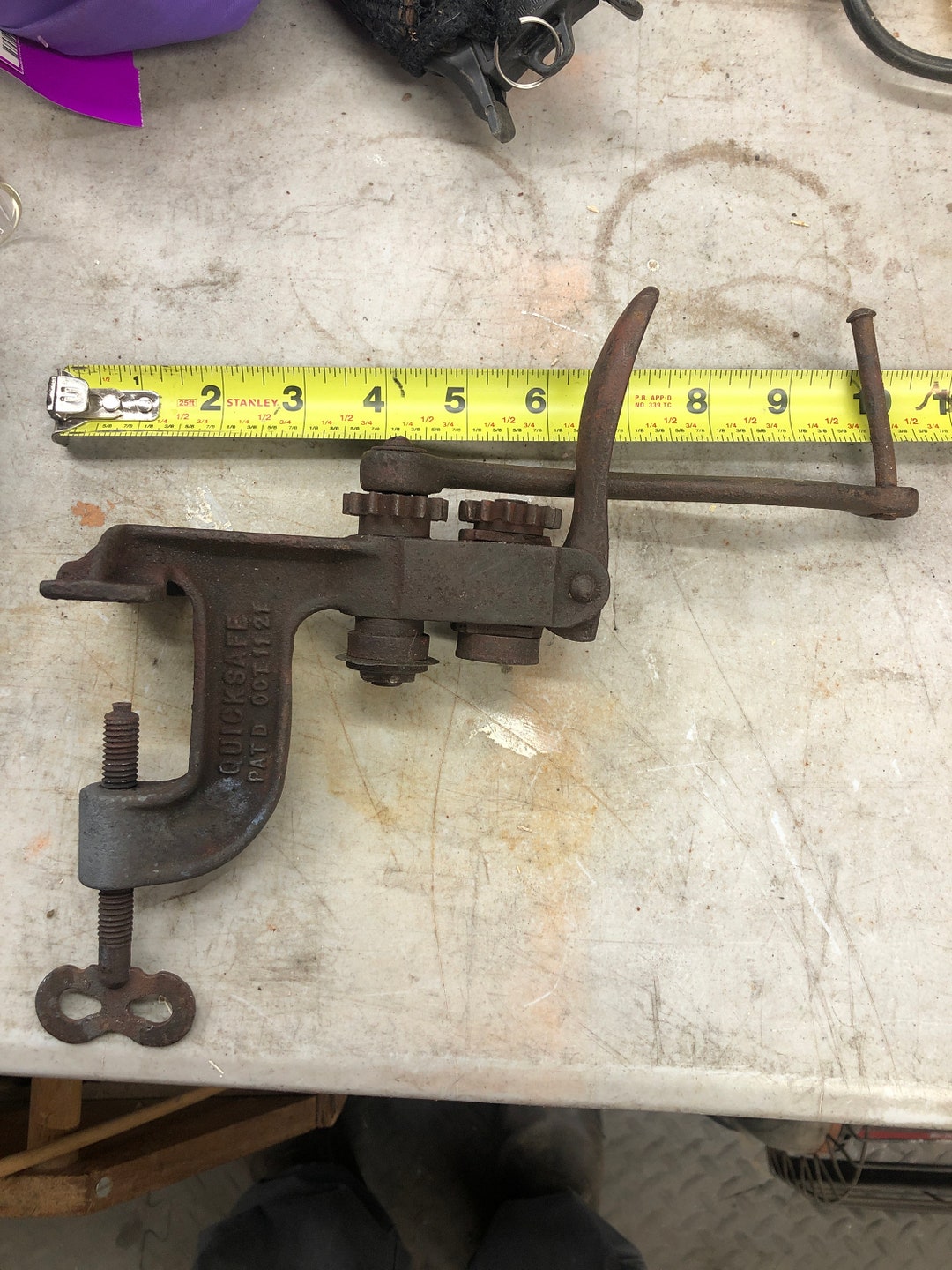 Antique Metal Seam Maker/bender 1921 - Etsy