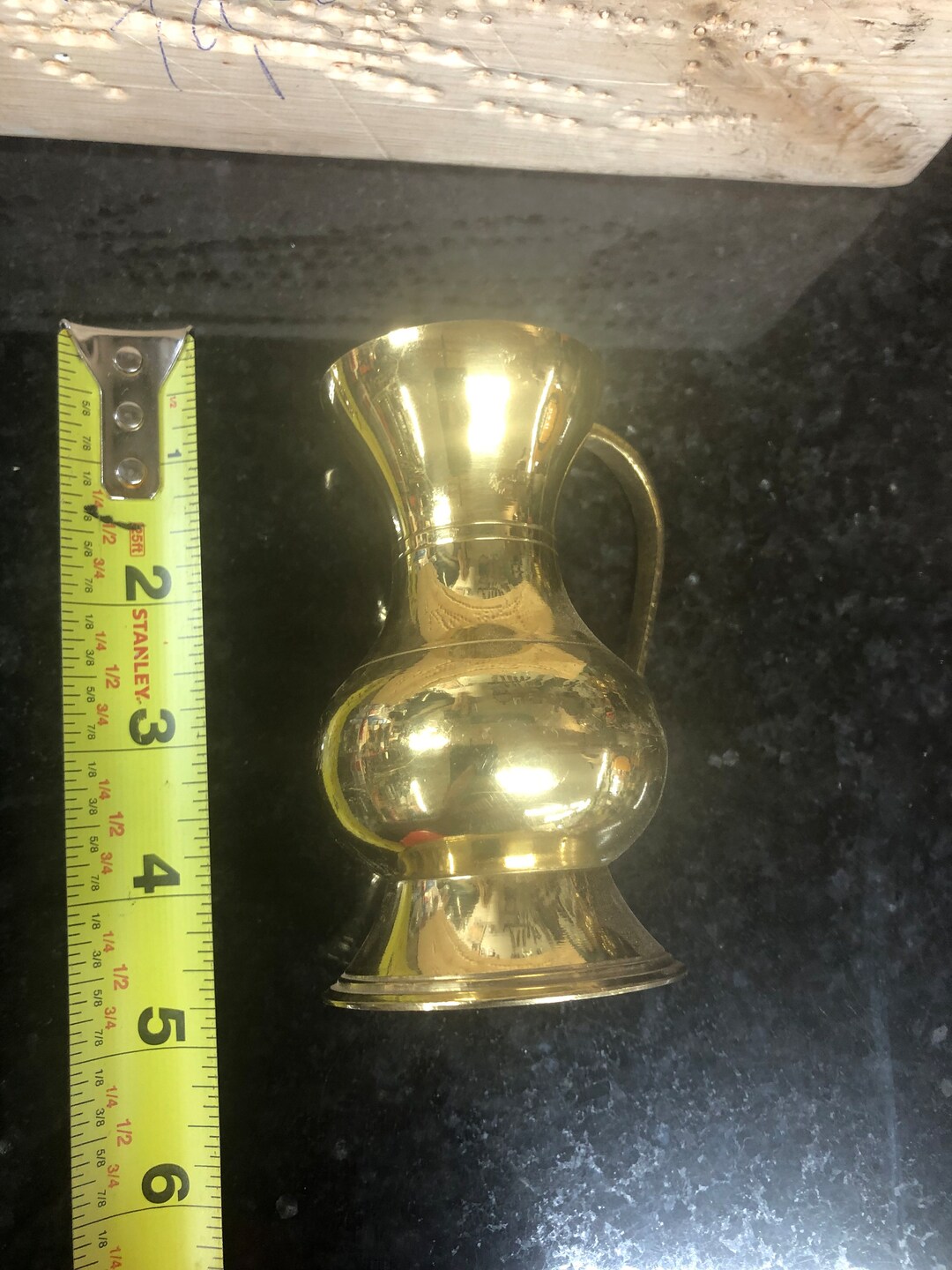 Brass Mini Pitcher 4 Inches Tall Great for Any Brass Collection Made in ...