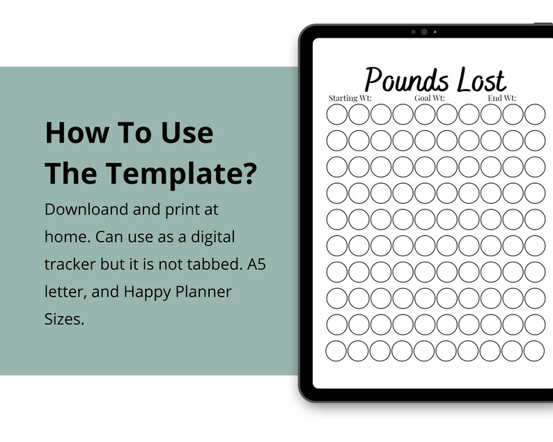 Weight Loss Tracker Fitness Journal Sheets Weight Loss 100 Pounds Lost ...