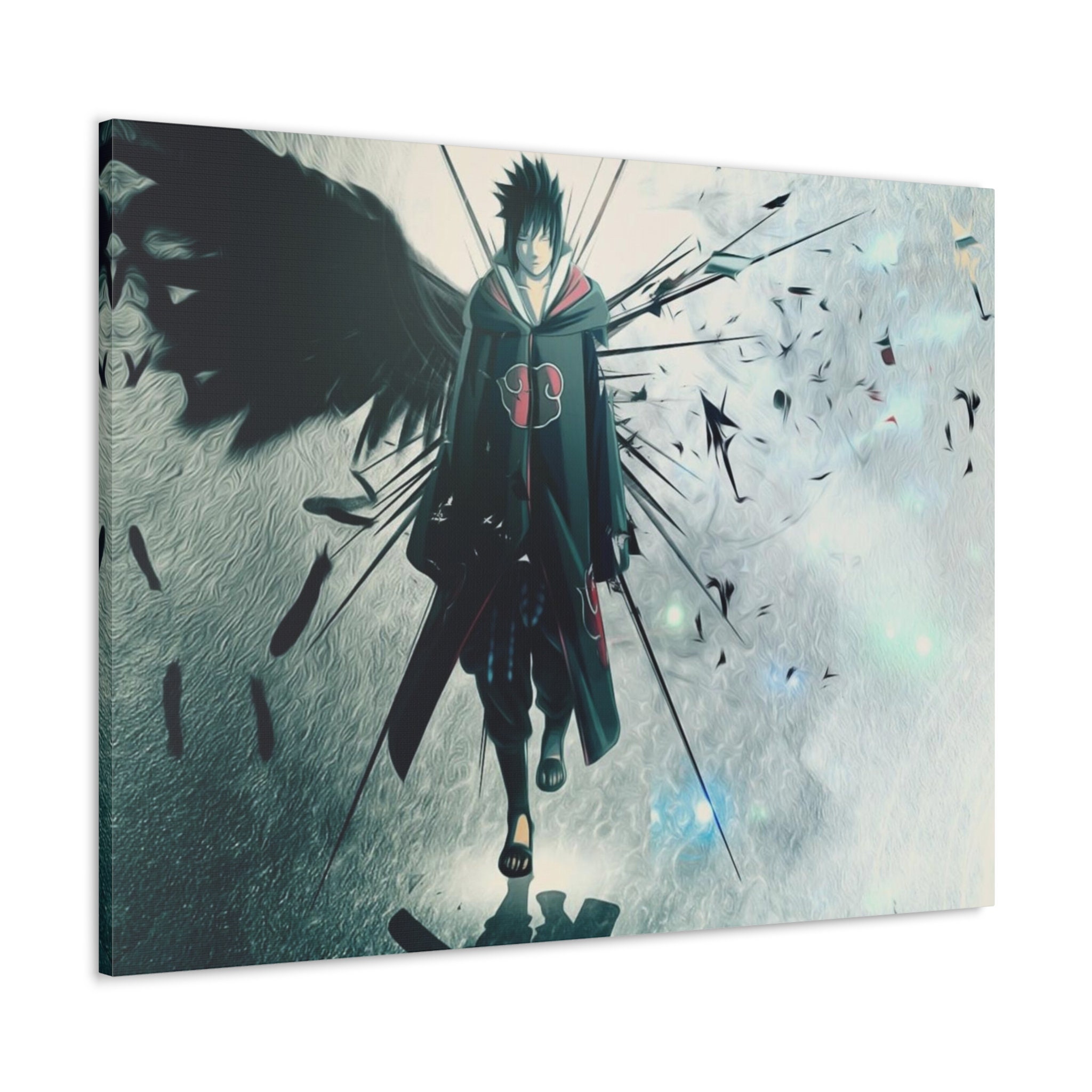 Canvas Gallery Wraps - Sasuke - Akatsuki - Etsy