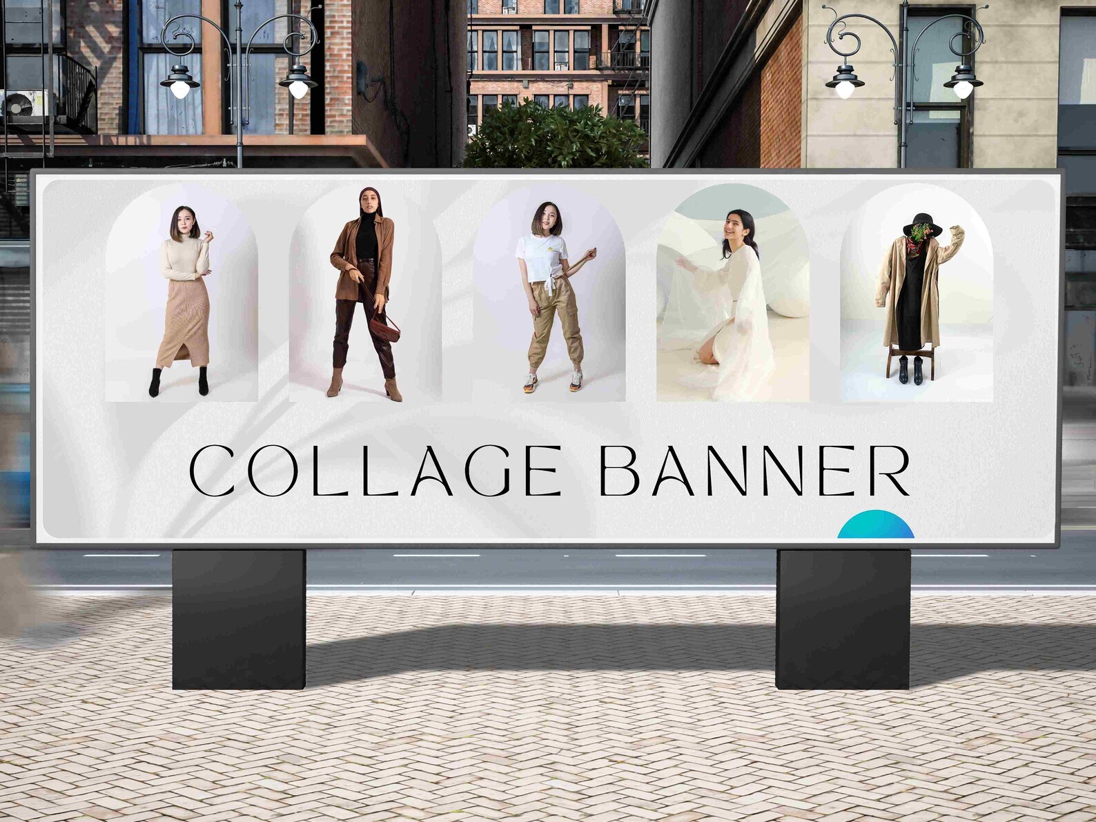 Website Collage Banner Template, Canva Editable, Digital Download - Etsy
