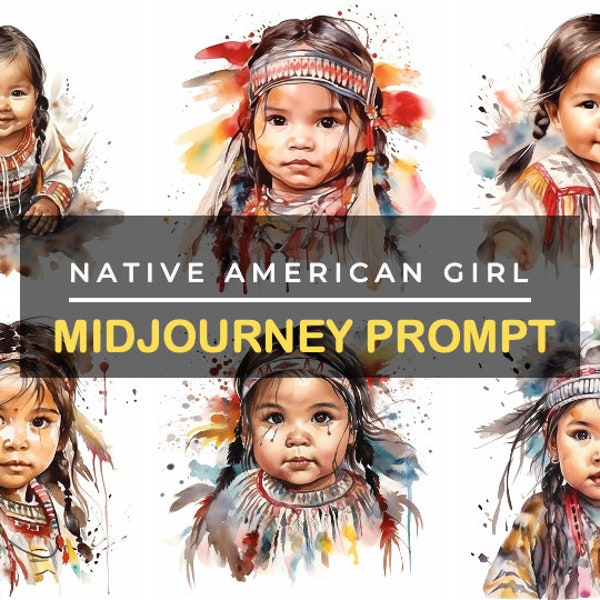 Midjourney Native American Prompt - Etsy