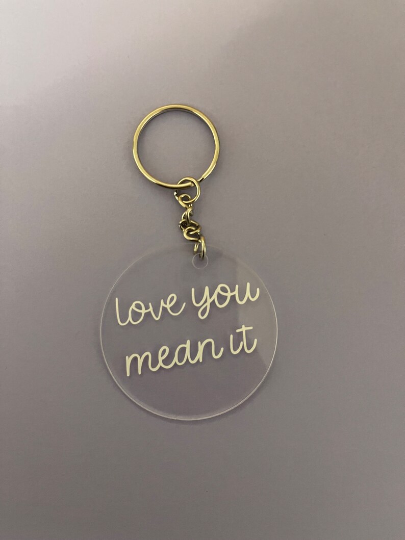 Customizable Acrylic Keychains - Etsy