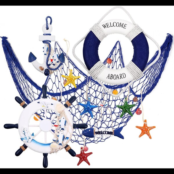 Nautical Fish Net - Etsy