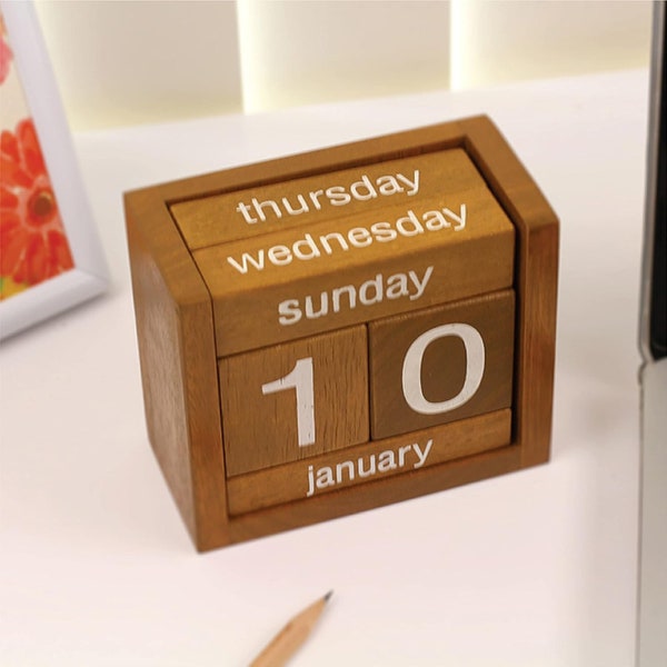Block Calendar - Etsy