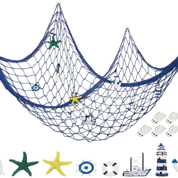 Fishing Net Decor - Etsy