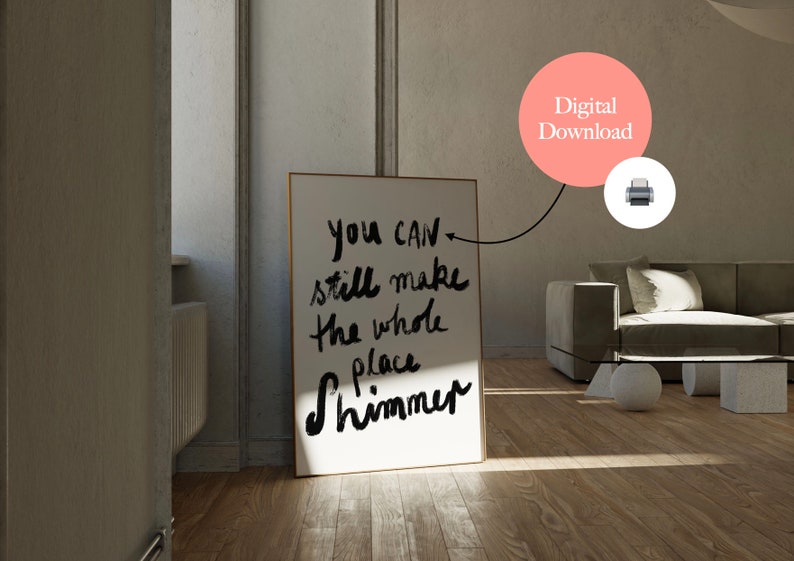 Printable Taylor Swift Poster Midnights Lyrics Print Swiftie Gift Merch ...