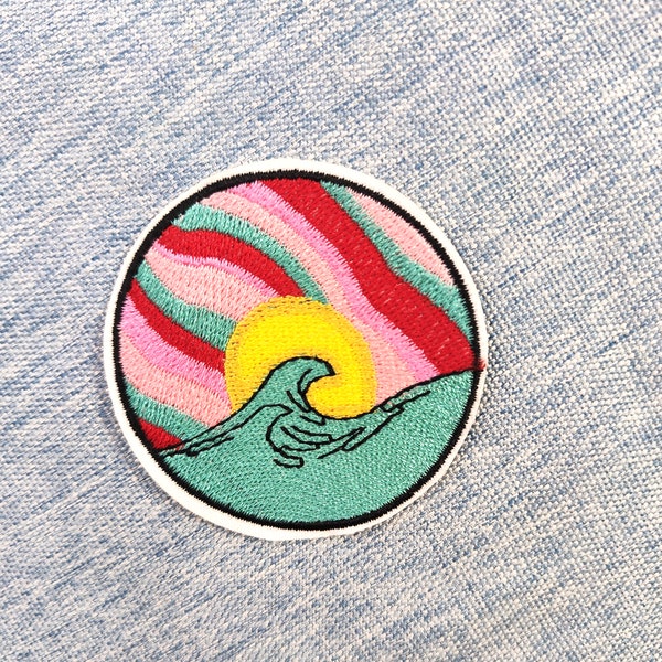 Wave Applique - Etsy