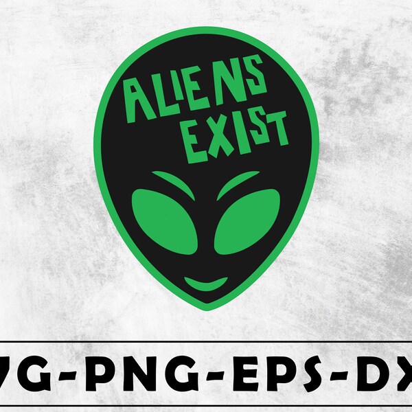 Alien Svg - Etsy