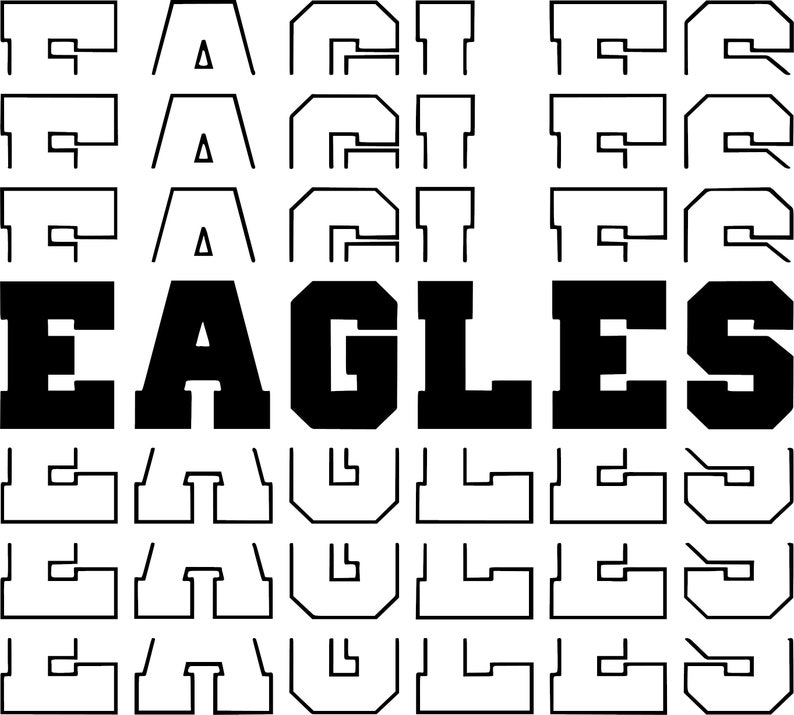 Eagles Mascot SVG, Eagles SVG, Pride Mascot Svg, Game Day SVG, Go ...