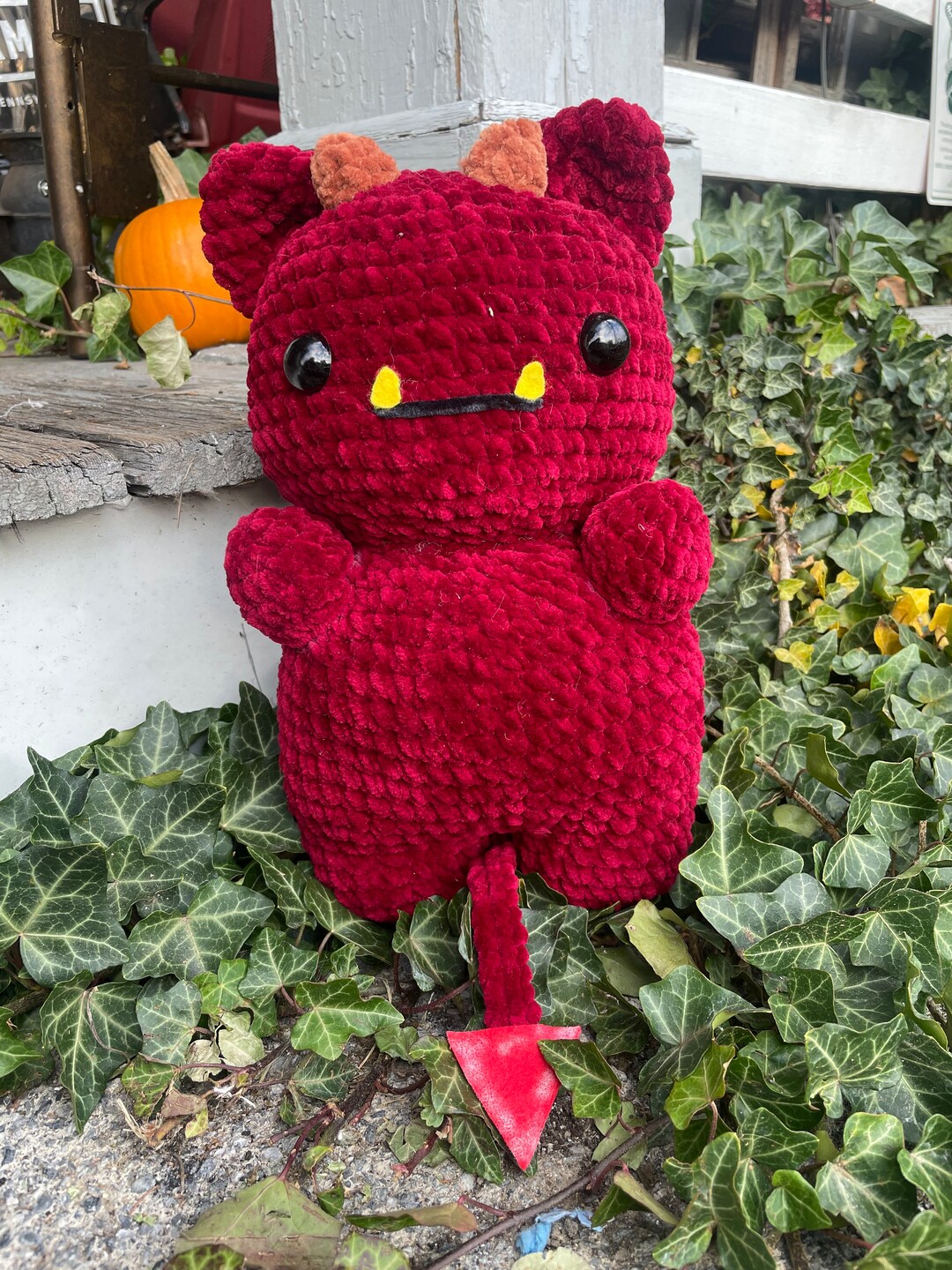 Big Devil Crochet Plushies - Etsy
