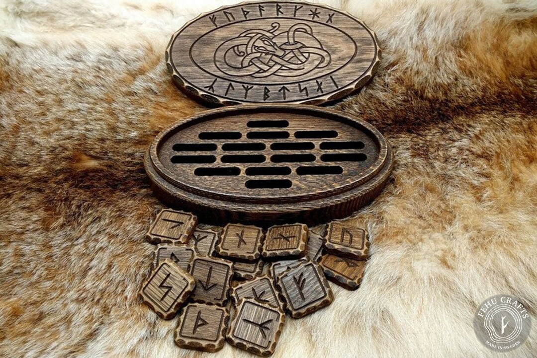 Younger Futhark Runes in a Box - Etsy