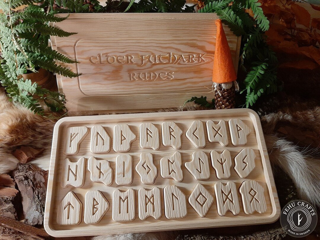 Children Runes - Educational Set - Elder Futhark - in a Beautiful ...