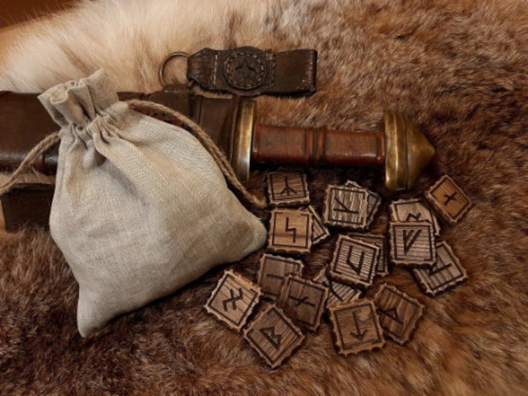Armanen Runes (guido Von List Version) in a Linen Pouch - Etsy