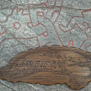 The Sigurd Carving, Wooden Replica of a Runic Carving From ...