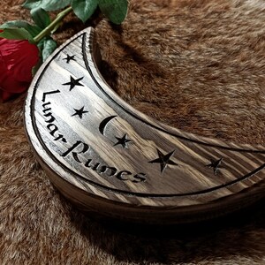 Elder Futhark Lunar Runes in a Box - Etsy