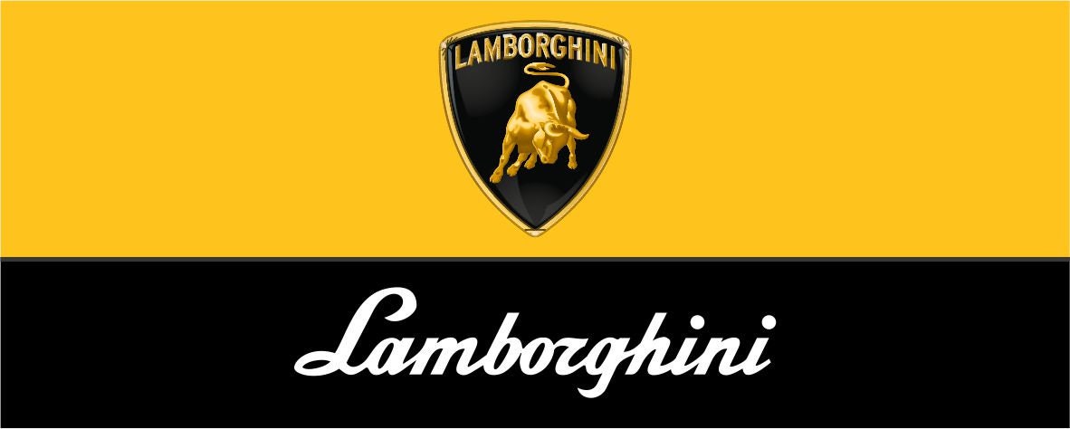 Lamborghini Logo Banner Vinyl Garage Sign Office or Showroom - Etsy