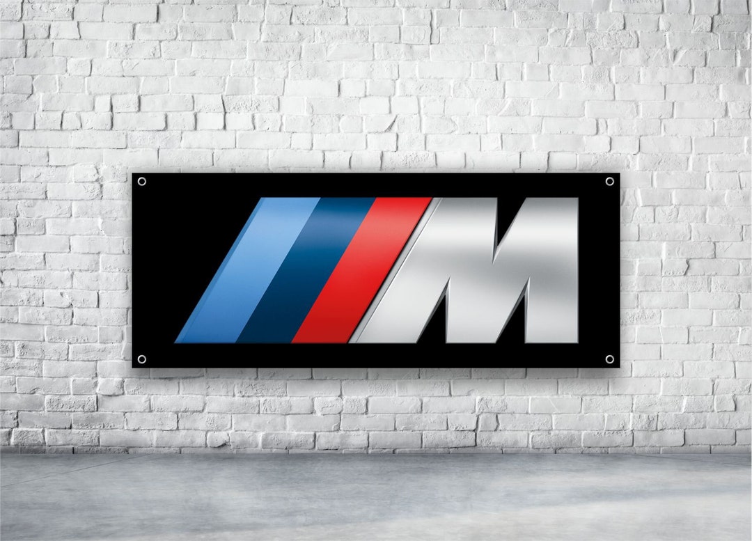 Bmw Logo Banner Vinyl, Garage Sign, Office or Showroom, Flag, Racing ...