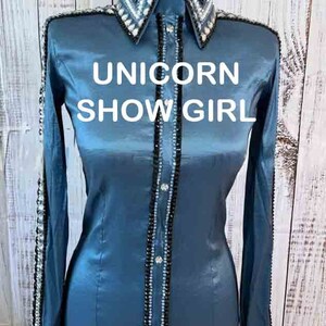 Show Shirt Western Custom Rodeo Queen, Showmanship, Horsemanship ...