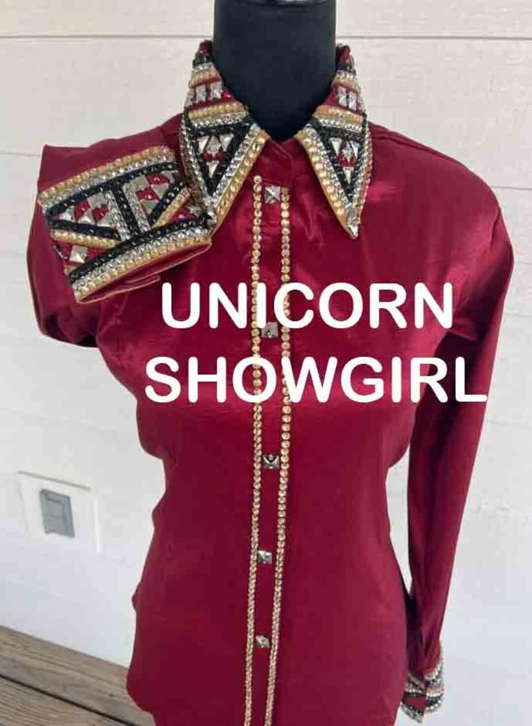 Show Shirt Western Custom Rodeo Queen, Showmanship, Horsemanship ...