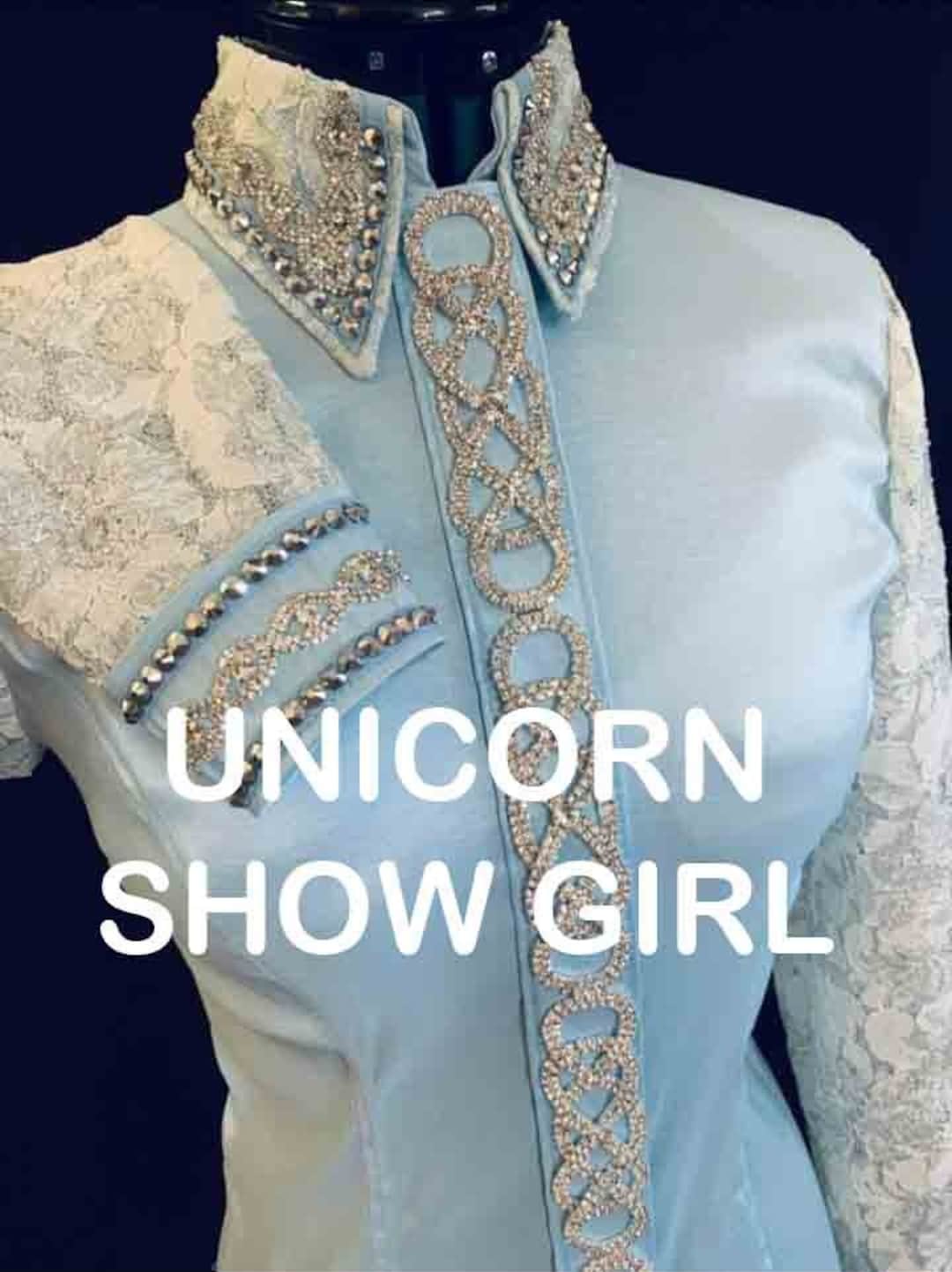 Show Shirt Western Custom Rodeo Queen, Showmanship, Horsemanship ...