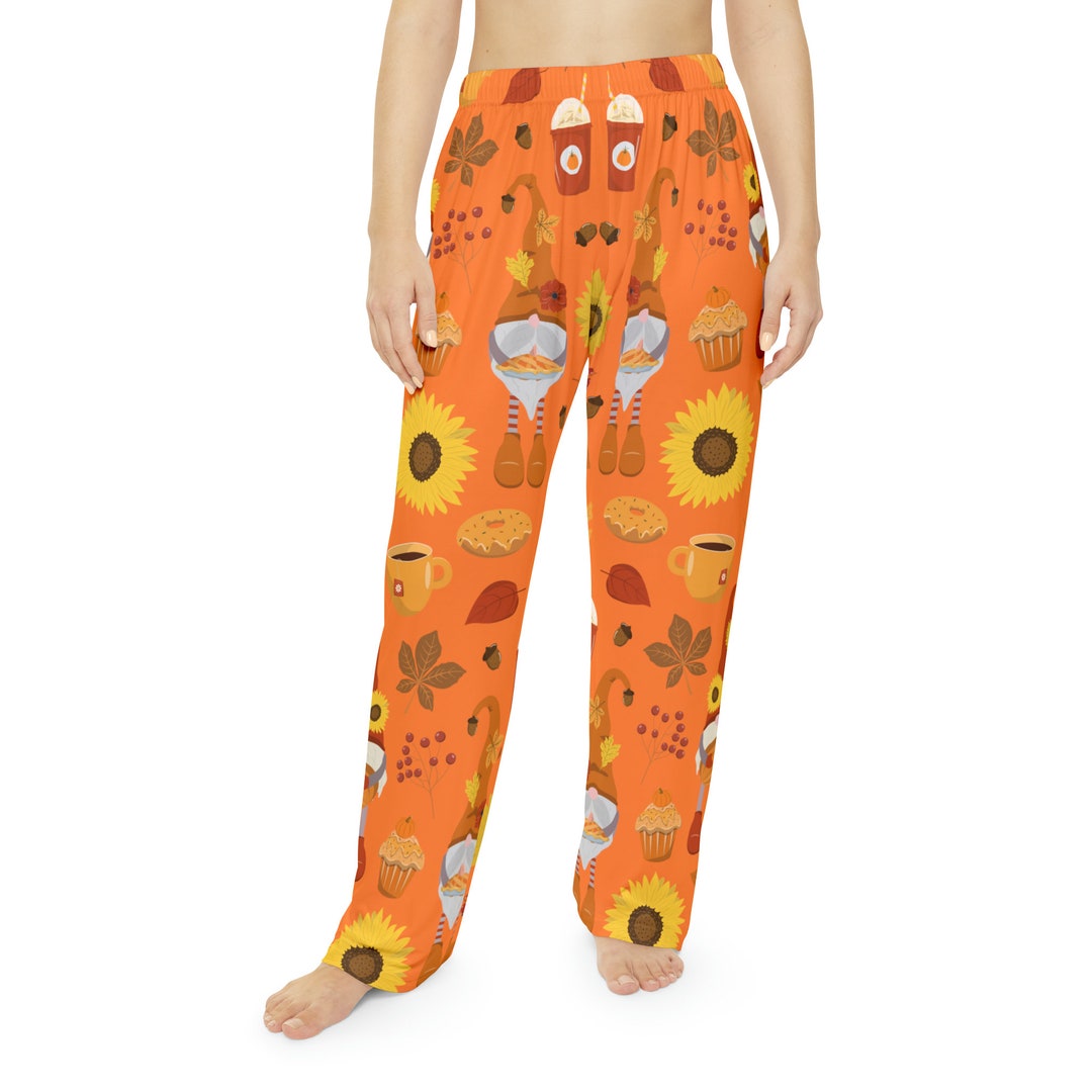 Women's Pajama Pants Fall Pajama Pants Autumn Pajama - Etsy