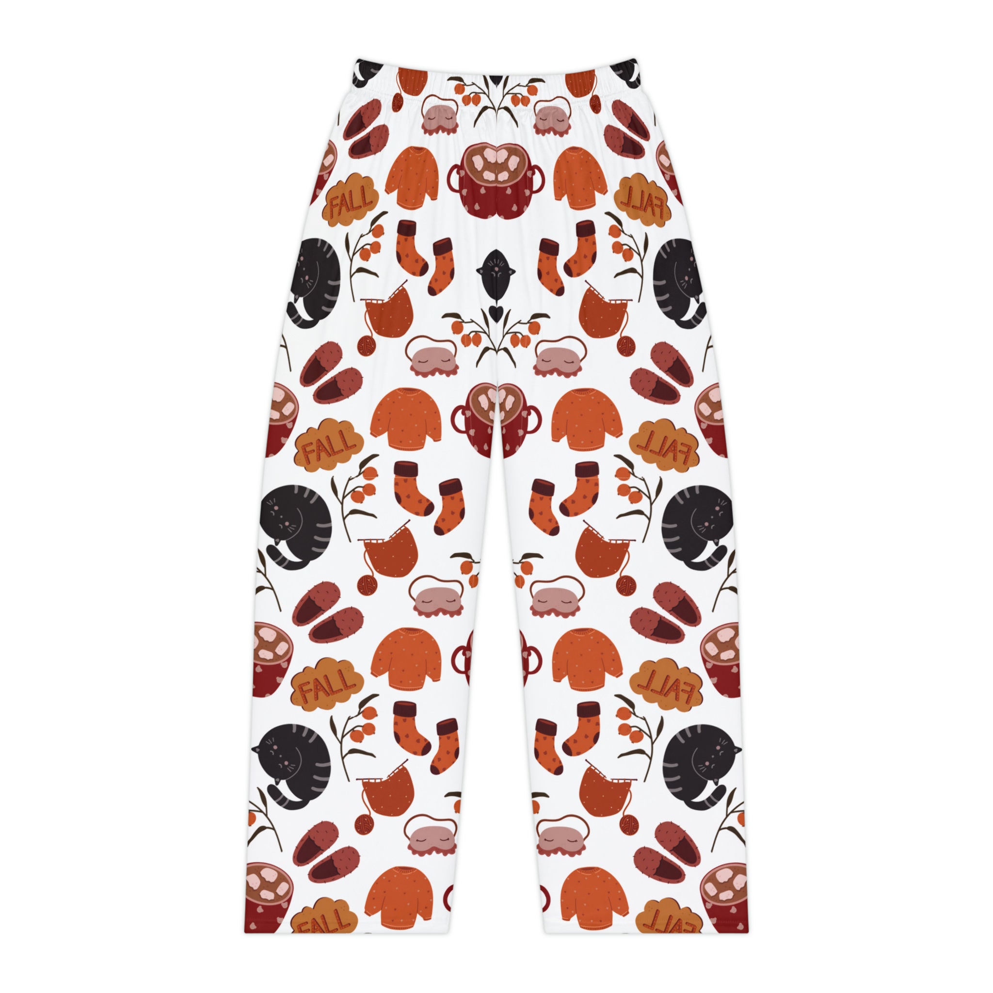 Women's Fall Pajama Pants Fall Apparel Autumn Apparel - Etsy