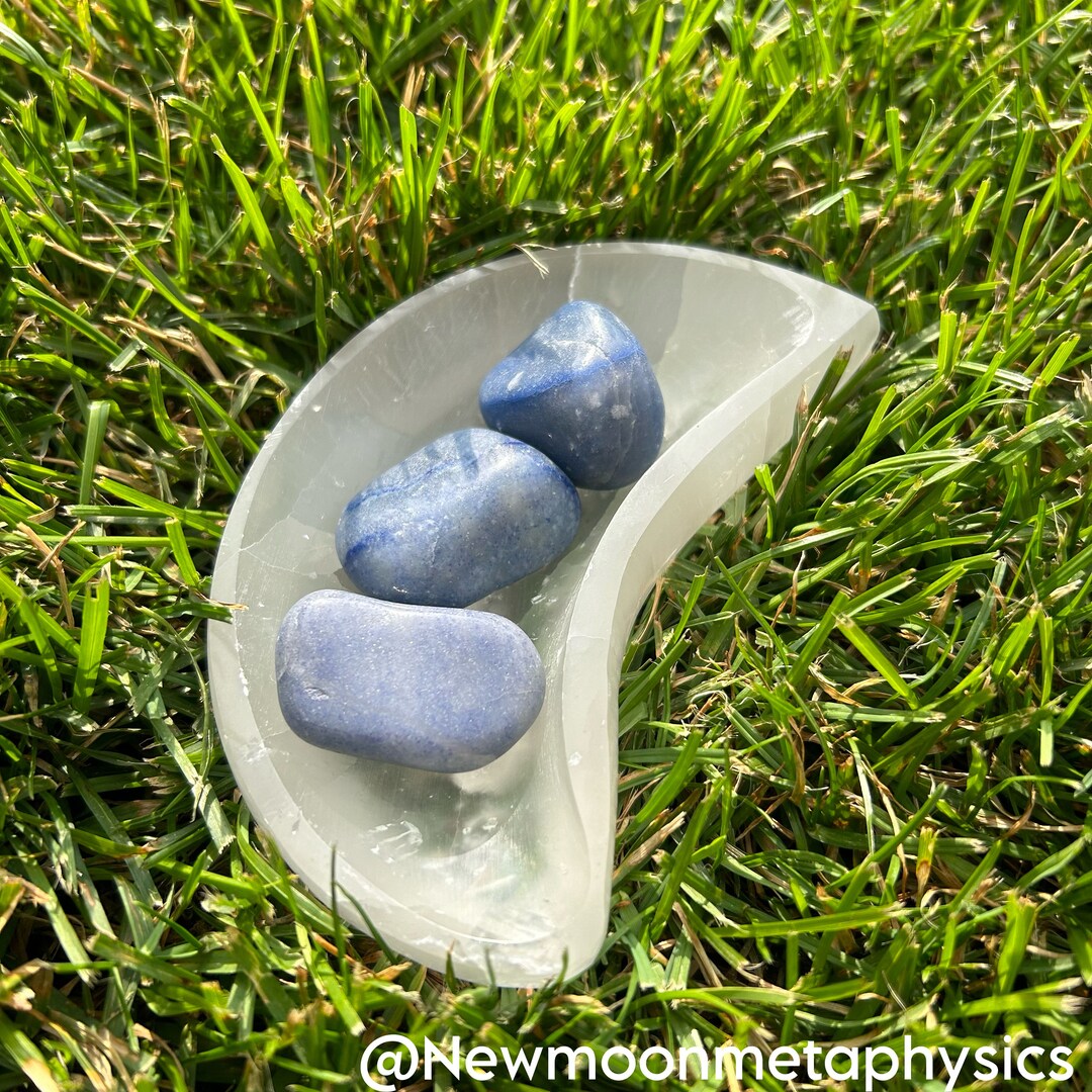Large Tumbled Polished Blue Aventurine Gemstone Specimen Mineral ...