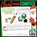 Christmas Music Composing Activity for Piano | Compose With Dice! Game ...