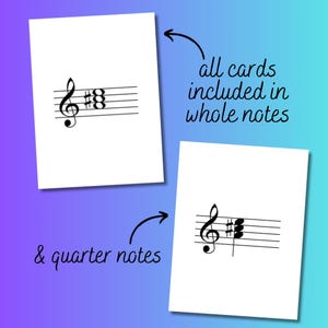 Major Chords Flash Cards | Root Position Triads | Piano Music Theory ...